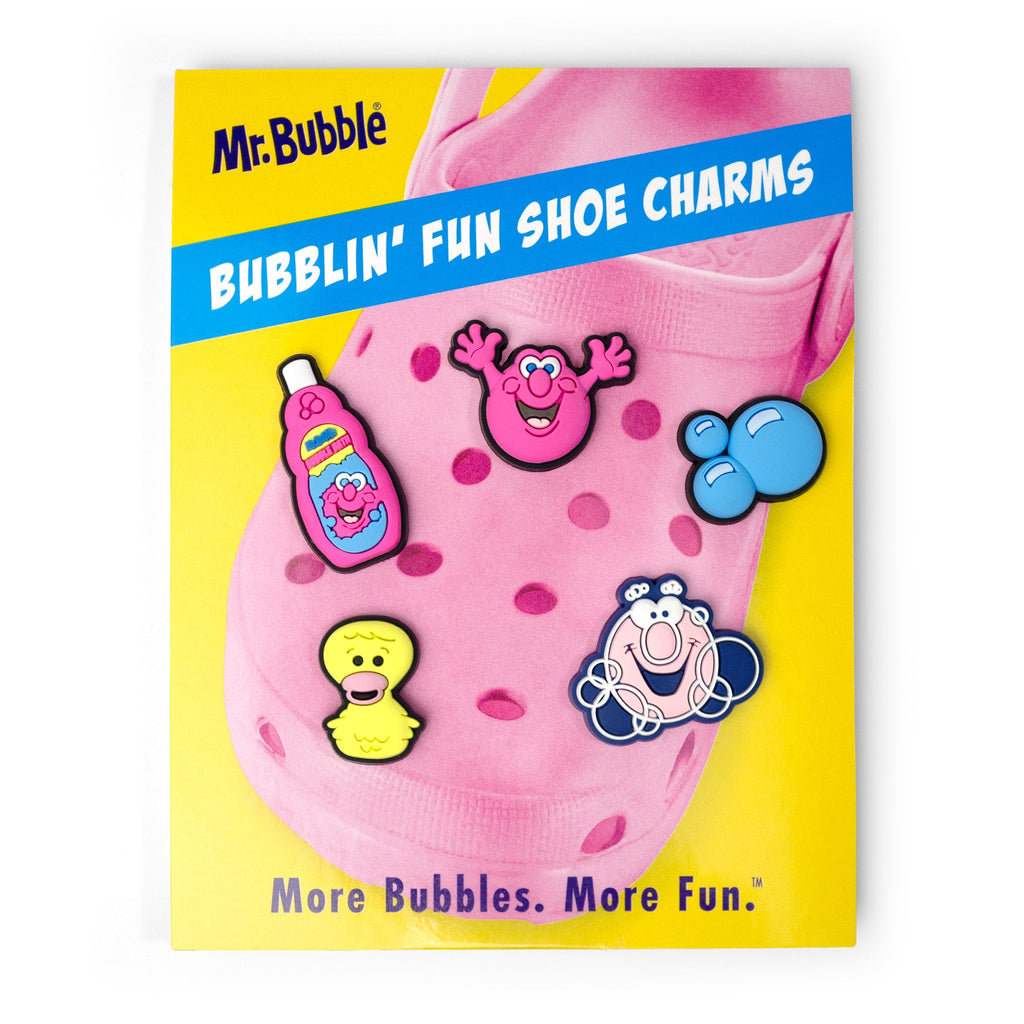 Limited Edition Mr. Bubble Shoe Charms, Pack of 5 – The Village Company